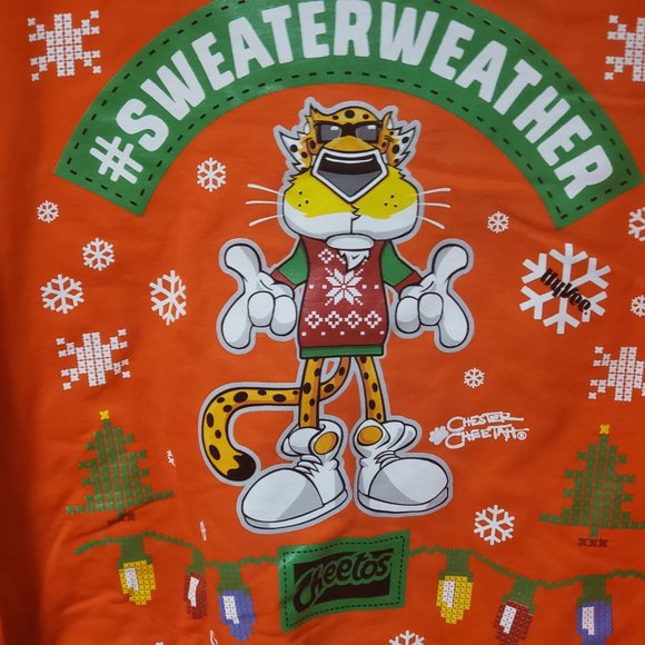 CHEETOS | Tops | Cheetos Long Sleeve Sweat Shirt Adult Sz Lg | Poshmark